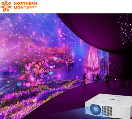 Proyección de pared interactiva 3D 6 canales Proyector inmersivo