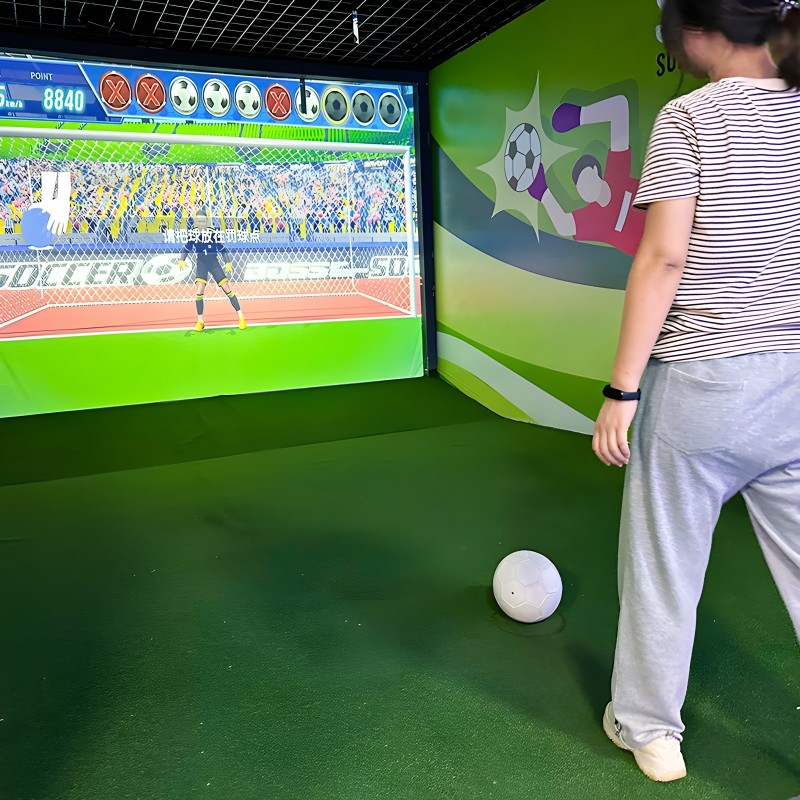 Ar Proyector de juegos de fútbol Simulador de juegos Equipo de sistema ...